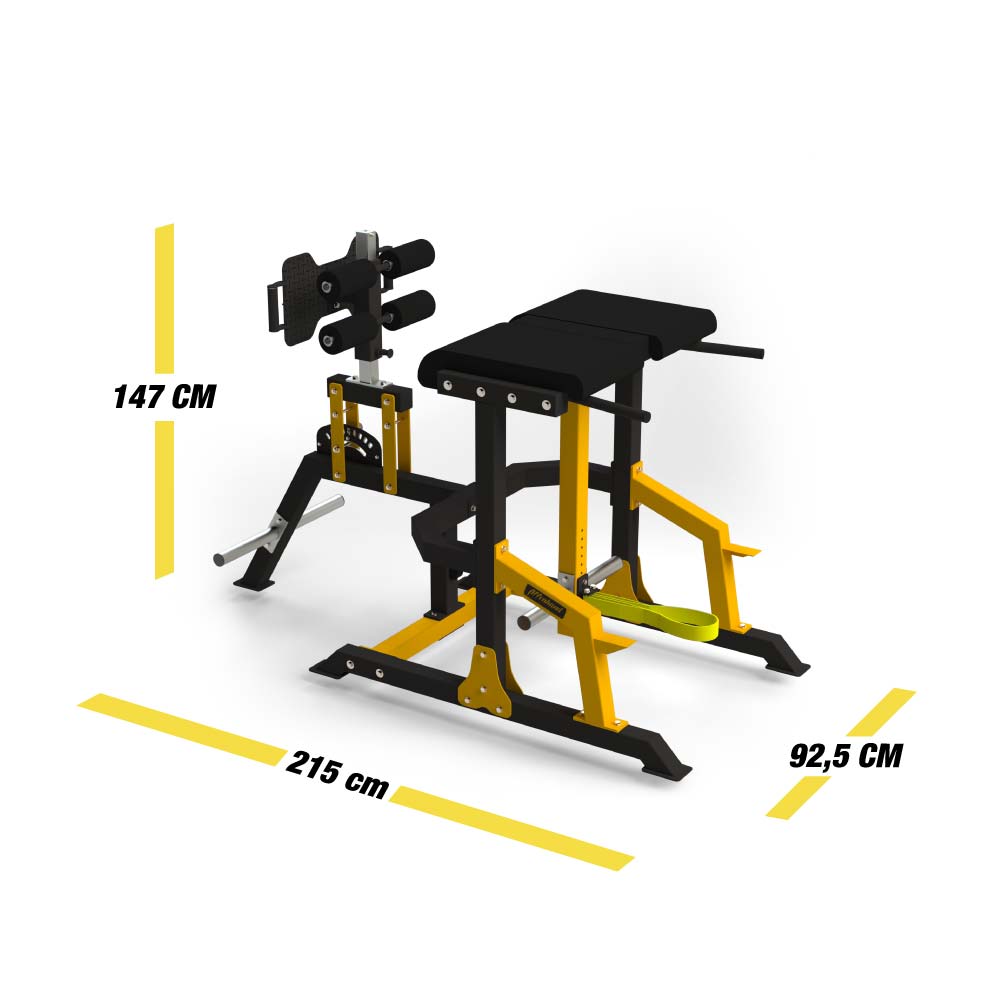 GHD Hyper | Kombi Gerät Reverse Hyperextension und GHD 🇩🇪